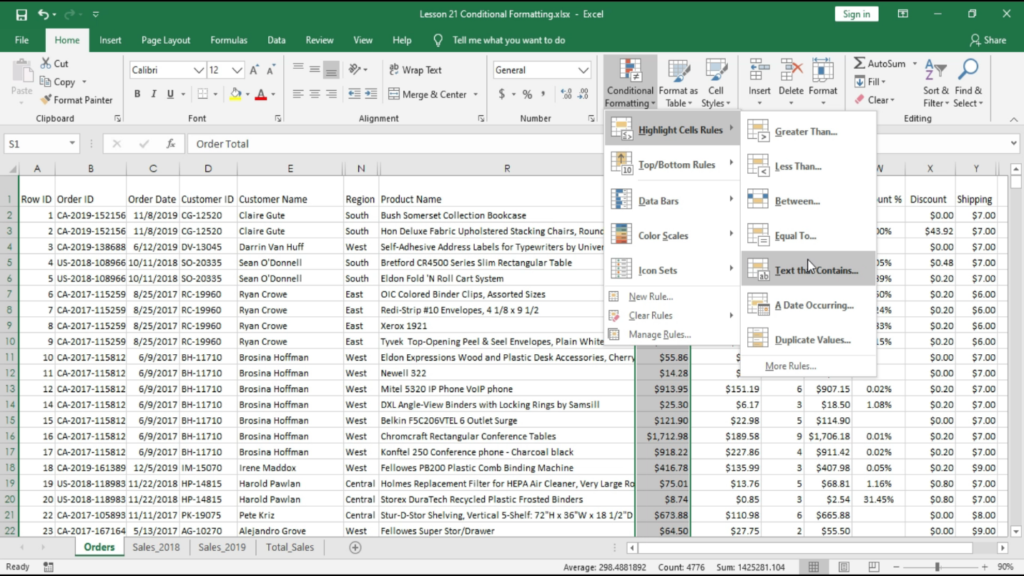 How to Sort, Filter & Format data in Excel? – Techie Points